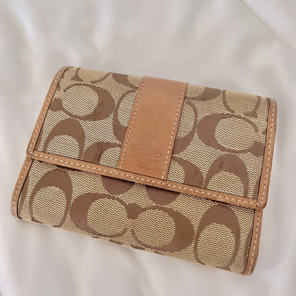 Bags | Coach Flap Wallet | Poshmark
